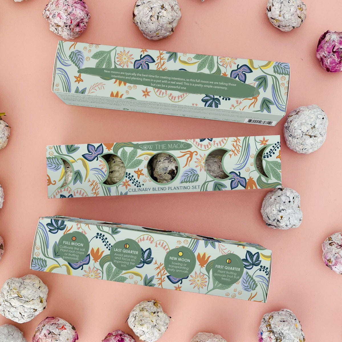 Moon Phase Culinary Seed Planting Set | Sow the Magic