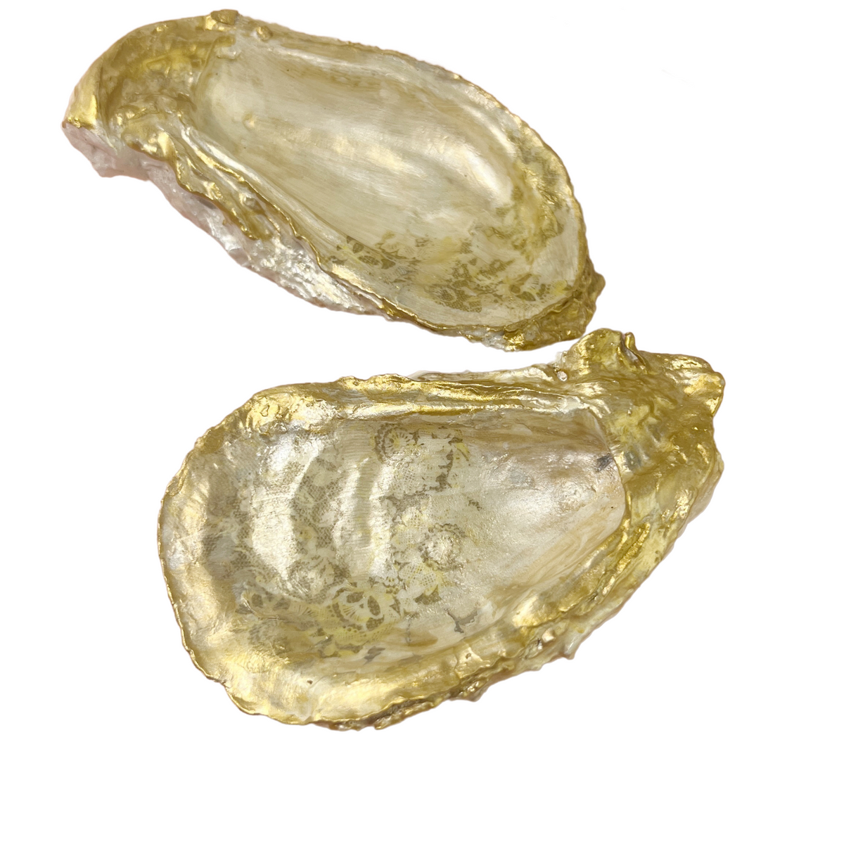 Hand painted Oyster Shell Trinket Tray Dish | Sow the Magic