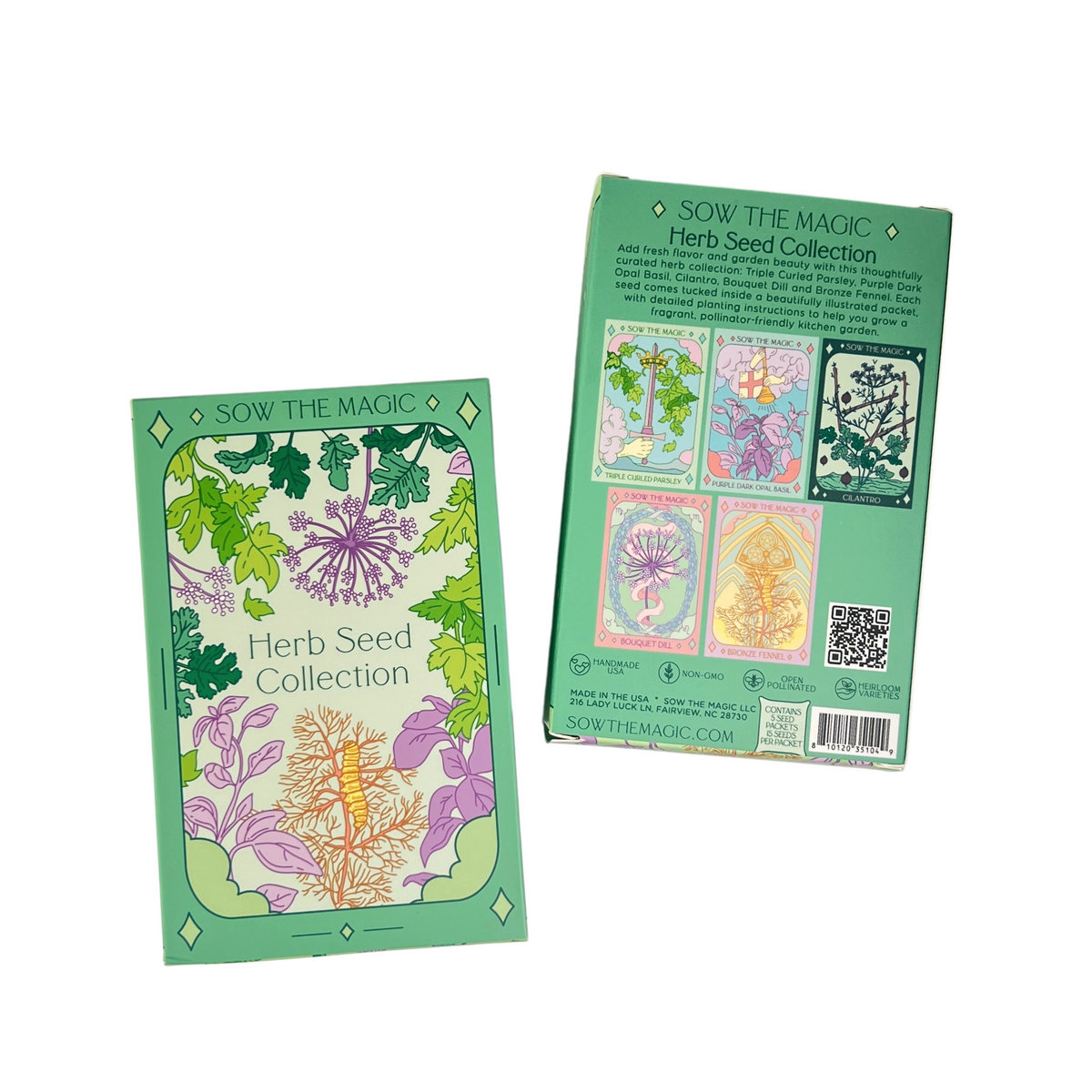 Heirloom Herb Seed Collection – Non-GMO Culinary Garden Kit | Sow the Magic