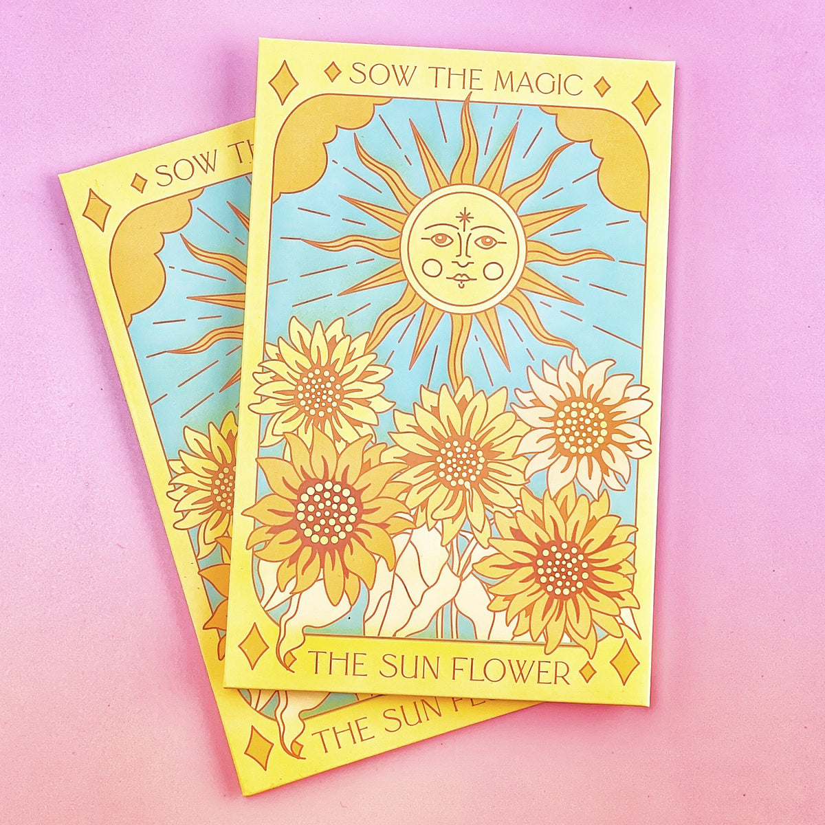 The Sunflower (Ring of Fire) Tarot Seed Packet | Sow the Magic